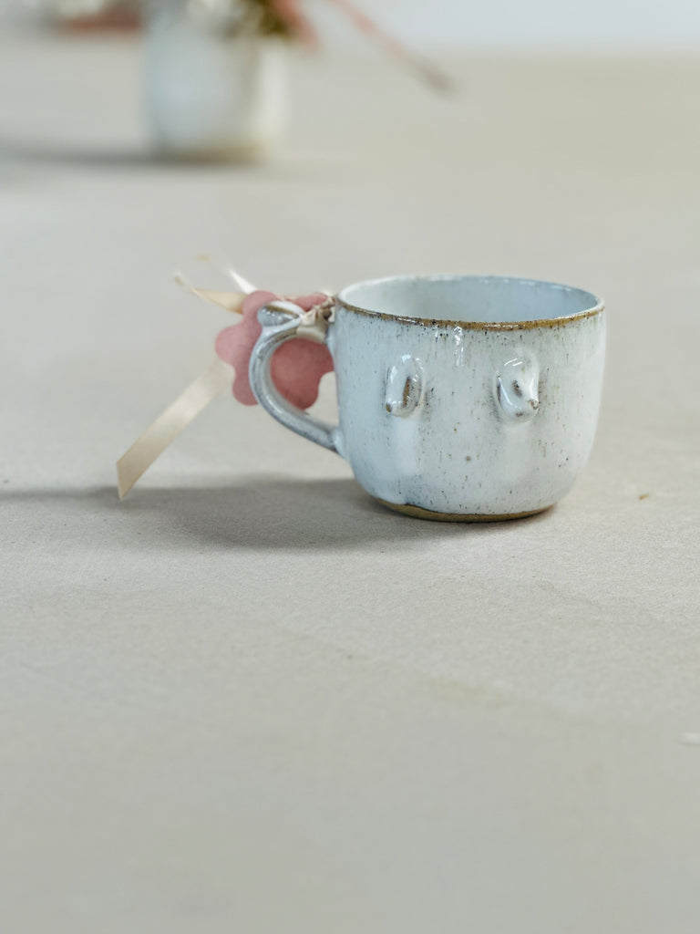 Boobie mug - Snowflake – Part Time Ceramics